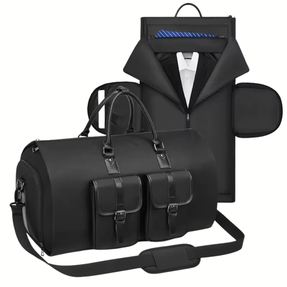 The KNIGHT Voyager 3-in-1 Duffle/Garment Bag – Noir Roial